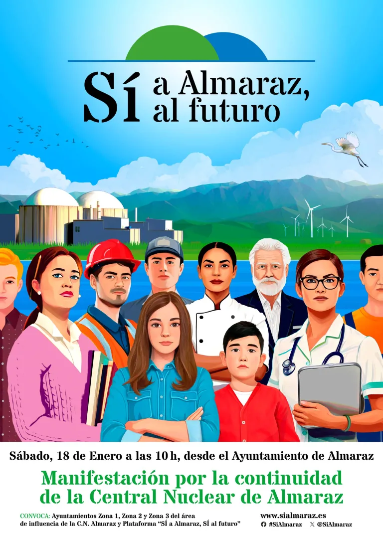 Manifestación en Almaraz para defender el futuro de la comarca: 18 de ...